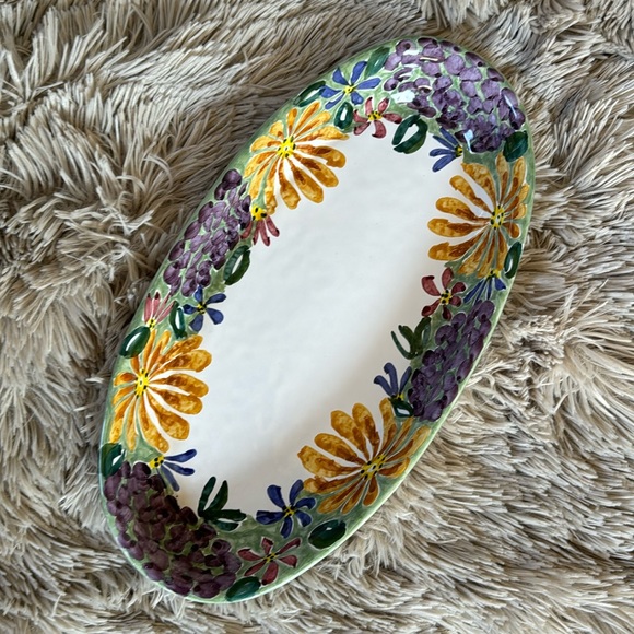 Dining | Deruta Made In Italy Shallow Dish Platter Nwot | Poshmark